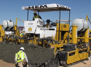 Paver Machine - Fixed Form Concrete Road Paver - Apollo Inffratech