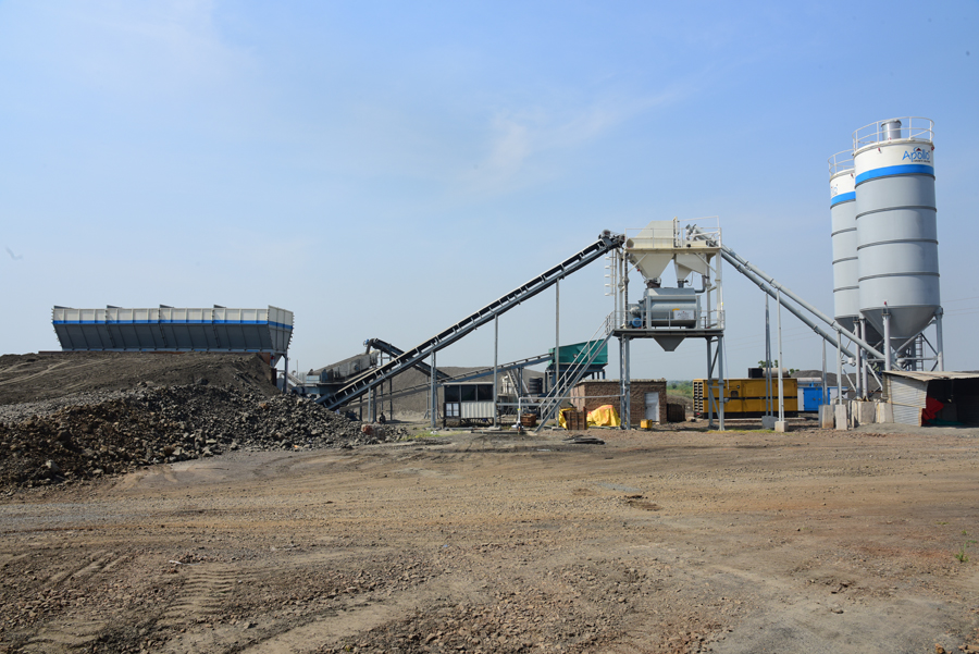 Concrete Batching Plant & Self Loading Mixer Manufacturing Infrastructure - Apollo Inffratech