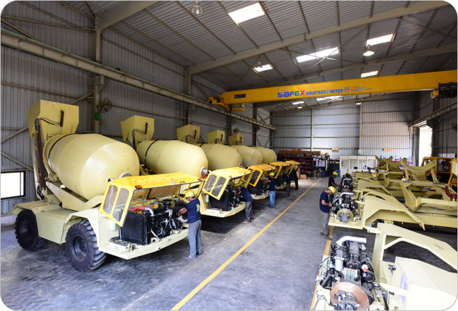 Concrete Batching Plant & Self Loading Mixer Manufacturing ...